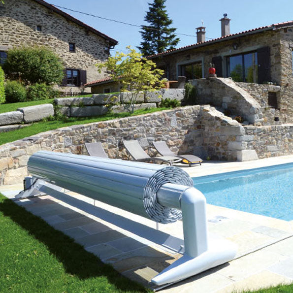 Automatic Slatted Integrated Security Cover Open Surf